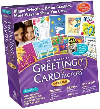 Greeting Card Factory 4 Standard Edition: Amazon.co.uk: Software