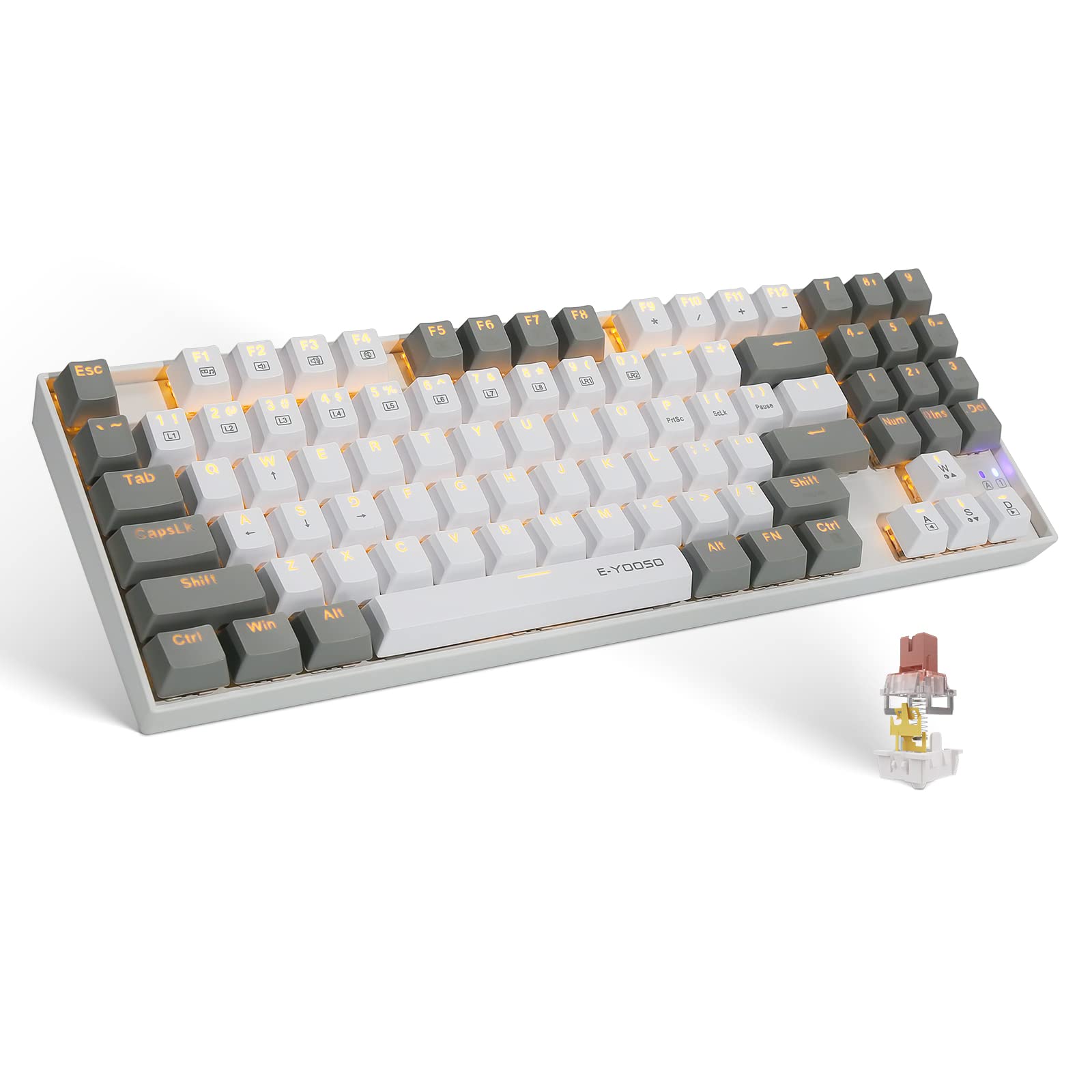 Mua eElement Mechanical Gaming Keyboard 89 Keys Red Axis Blue Axis ...