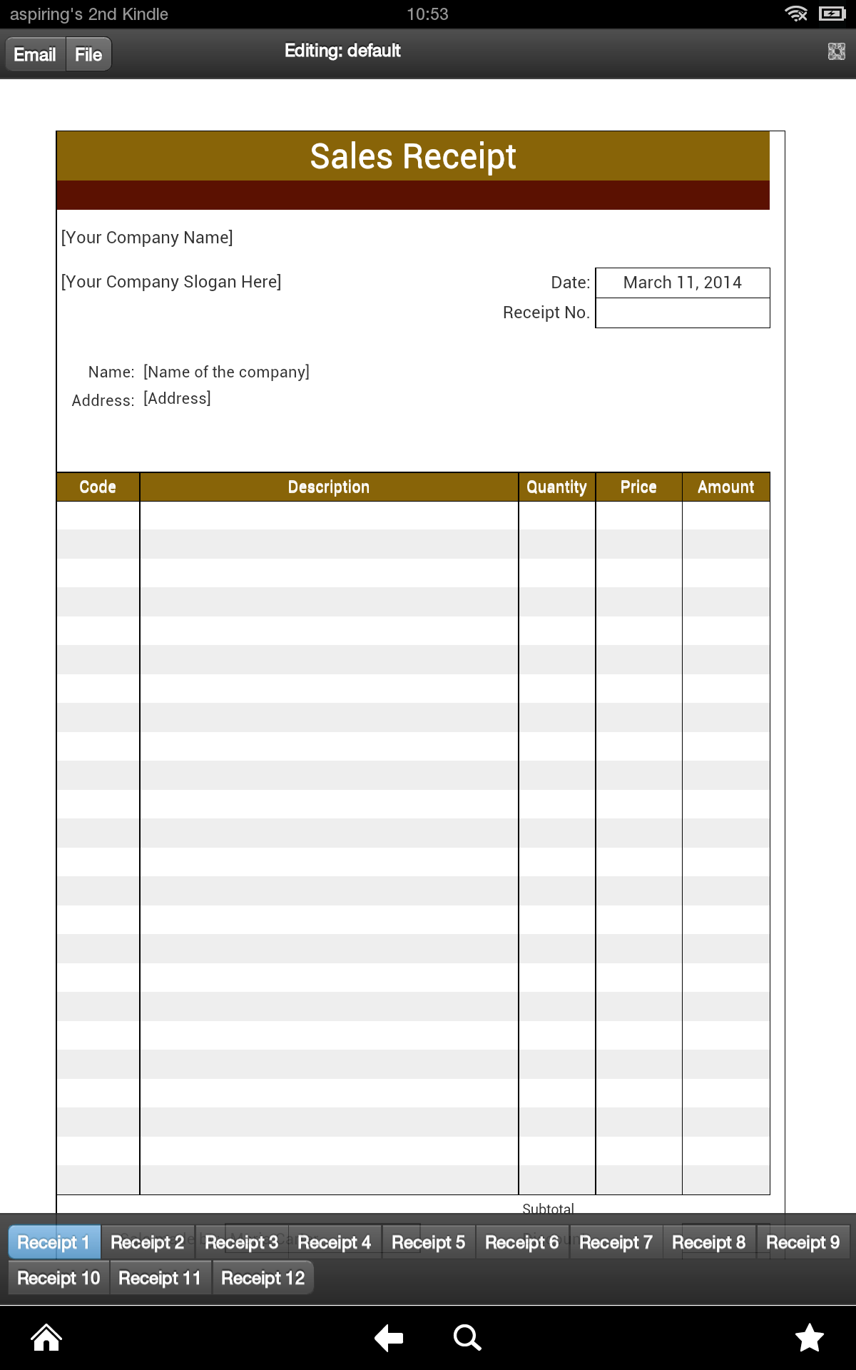 sales receipt pro:Amazon.com:Appstore for Android