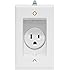 Leviton 688-W 15 Amp, 125 Volt, 1 Gang Recessed Single Receptacle ...