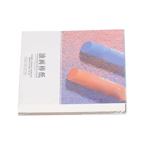 Art Paper, 3.9x3.9in Oil Pastel Paper Pad Easy Coloring Thick Glossy ...