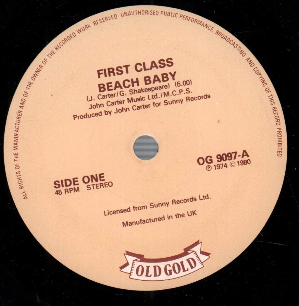 First Class: Beach Baby [Vinyl]: Amazon.de: Musik