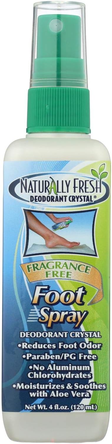 Amazon.com: Naturally Fresh Deodorant Crystal - Foot Spray - 4 fl oz ...