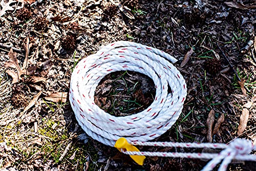 Poly Dacron Rope (3/8 inch - 2 inch) - SGT KNOTS - Twisted 3 Strand ...