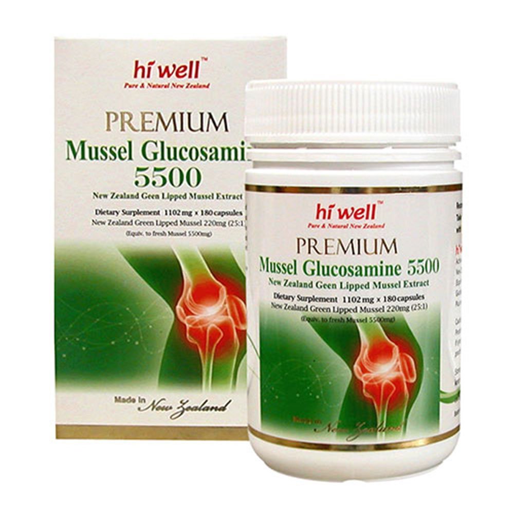 Amazon.com: Hi Well Premium Green Lipped Mussel 10000mg 200 Capsules ...