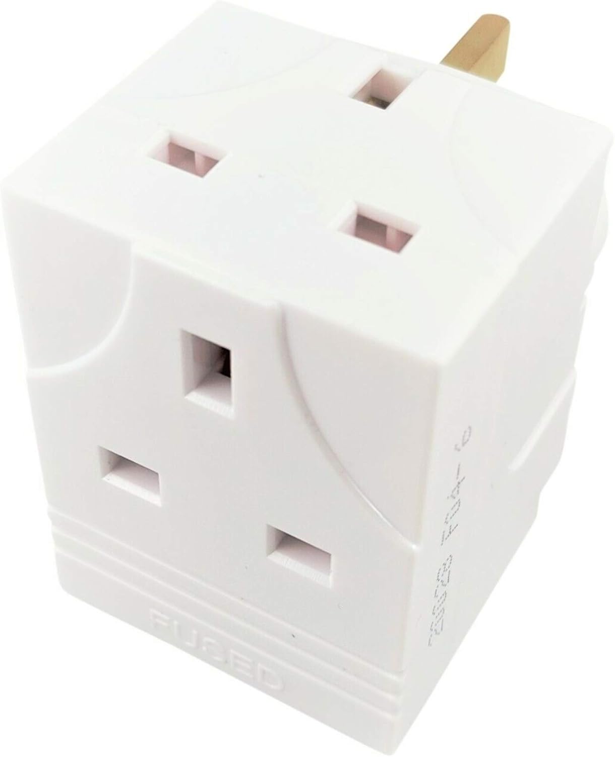 HomeBerg 3 Way Triple Plug Adaptor – Multi Plugs Extension Sockets ...