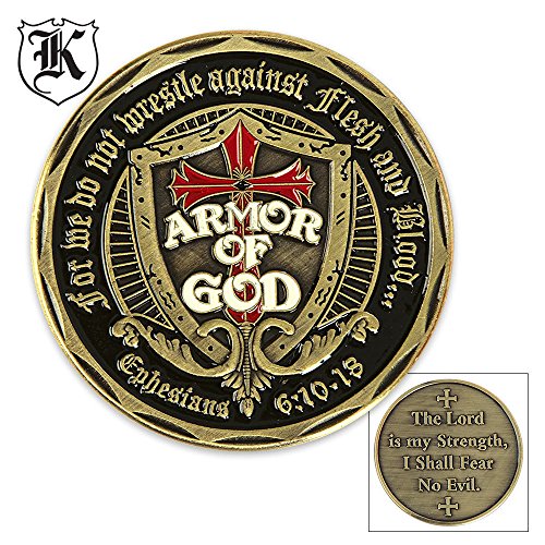 Buy Armor Of God Fear No Evil Challenge Coin Online at desertcartINDIA