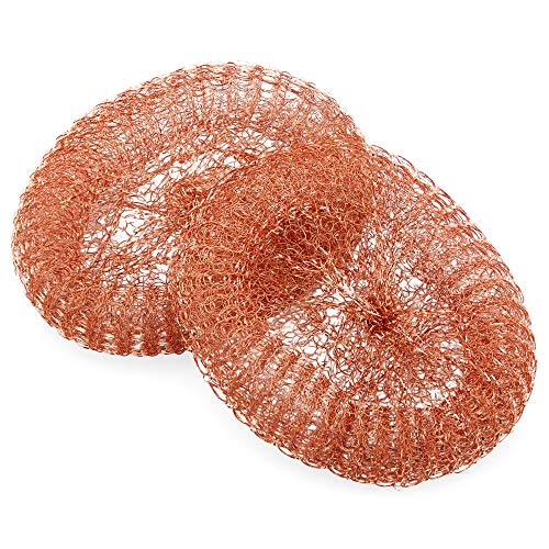 Farmlyn Creek Copper Scrubber Kitchen Sponges for Washing Dishes (4 ...