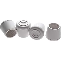 Furnigear Chair Leg Tips Caps Non-Slip Rubber Leg Tips 1-1/2” Inner ...
