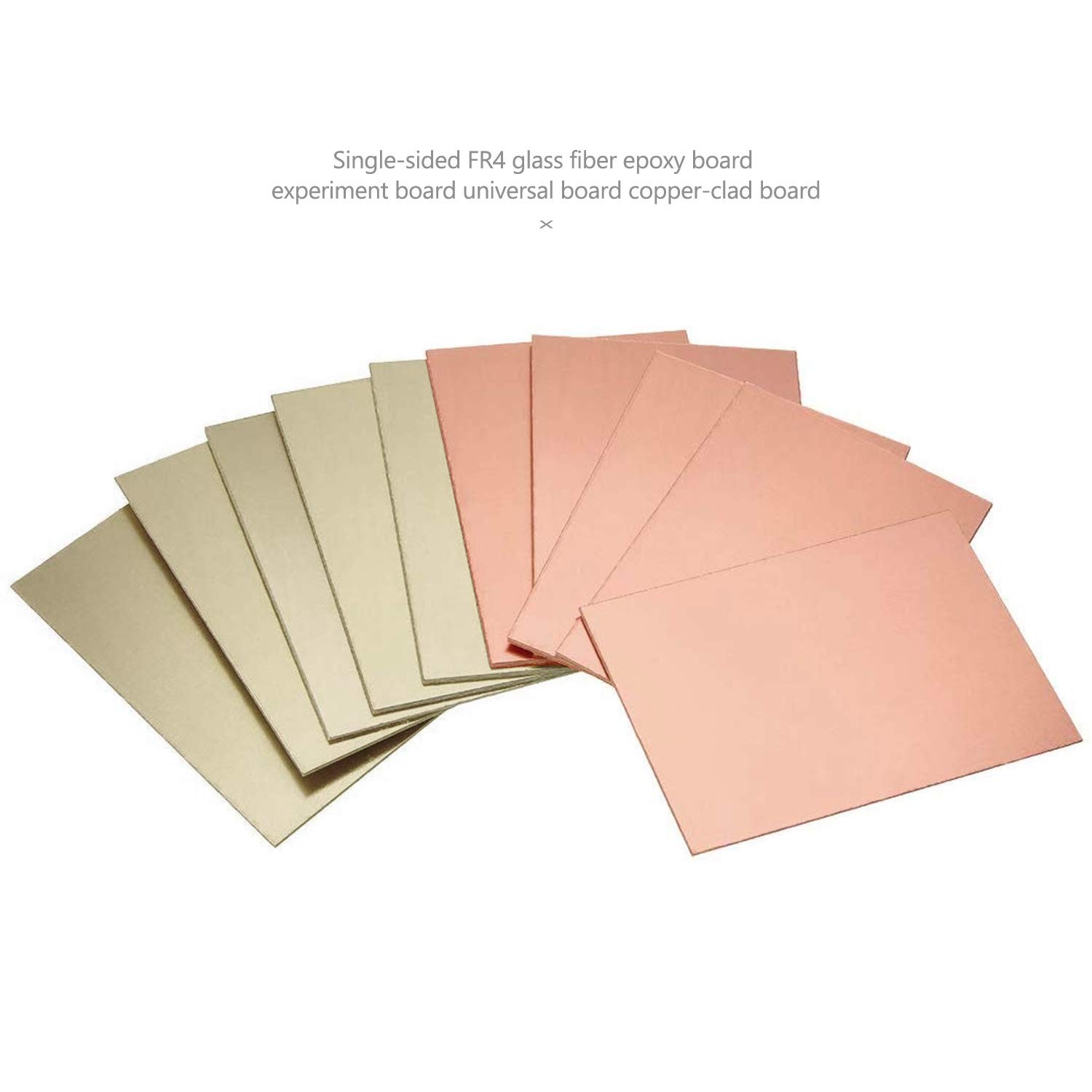 20 Pcs PCB Boards Copper Clad Plate Copper Clad Boards Double Side ...