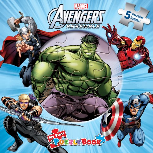 Marvel Avengers Assemble My First Puzzle Book: Phidal Publishing Inc ...