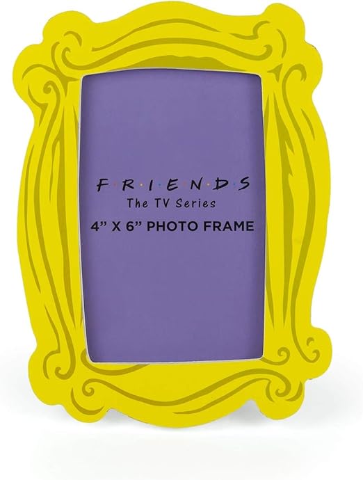 Silver Buffalo Friends Yellow Picture Frame | Monica's Yellow Peephole ...