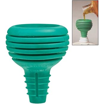 Amazon.com: Jokari Bottle-to-Bottle Easy Funnel: Bottle Transfer Funnel ...