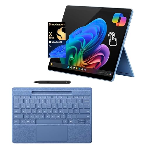 Microsoft Surface Pro 11 Bundle, 2-in-1 Tablet with Sapphire Flex ...