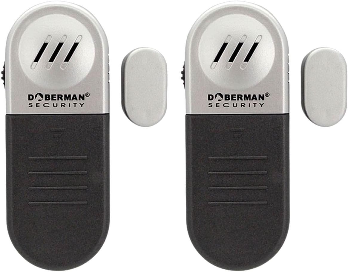 Top-Guard Doberman Security 2pcs 100 dB alarm: Amazon.co.uk: Electronics