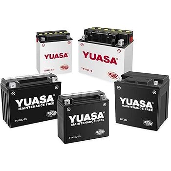 Amazon.com: Yuasa Factory Activated Maintenance Free Battery - YTZ8V YUAM728ZV: Automotive