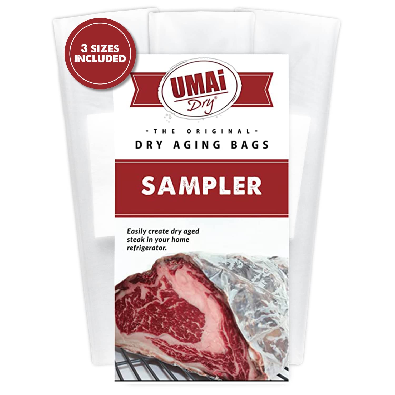 Mua UMAi Dry Aging Bag for Steaks - Sampler Pack of 9 I Dry Age Bags ...