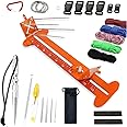 Amazon.com: KOKKOYA 2-in-1 Paracord Jig Kit,Adjustable Length Bracelet ...
