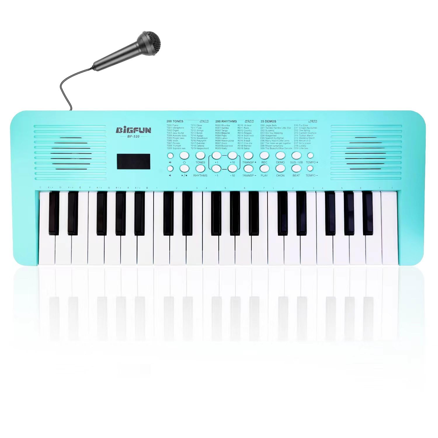 Kids Keyboard Piano Musical Toys, 37 Key Portable Electronic Piano for ...