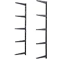 Amazon.com: Minimalistic Black Shelf Brackets by Delta Cycle, Set of 10 ...