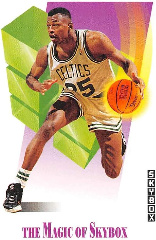 Amazon.com: 1991-92 SkyBox Basketball #567 Reggie Lewis Boston Celtics ...
