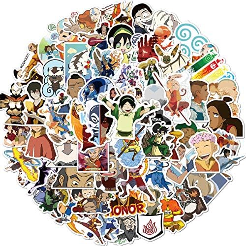 The Avatar Stickers/Decals (100 pcs) for Laptop Skateboard Snowboard ...