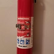 First Alert BRACKET2 Replacement Fire Extinguisher Bracket, 1 ...