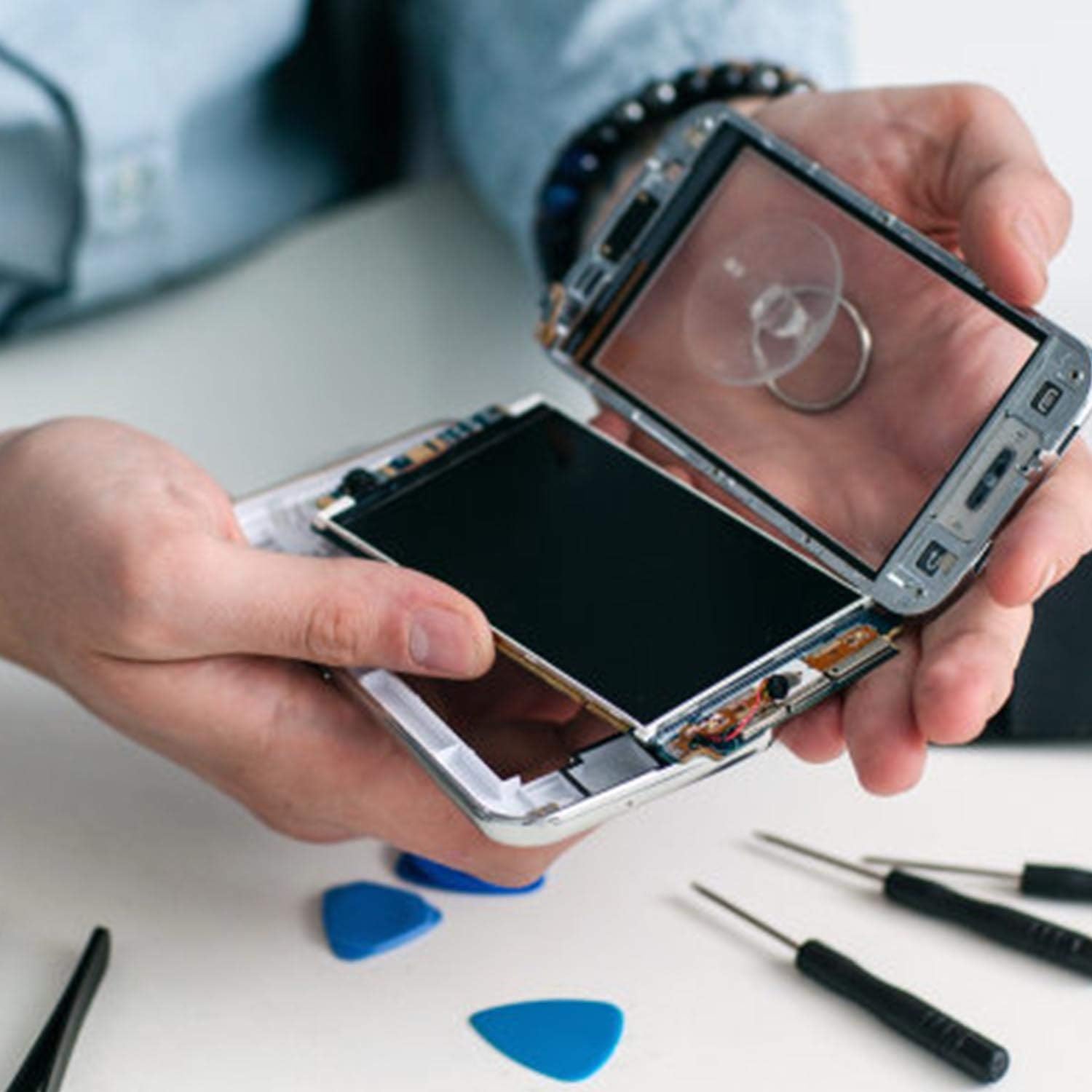 YFaith 23 in 1 Opening Pry Tool Repair Kit, Smartphone Disassembly and ...