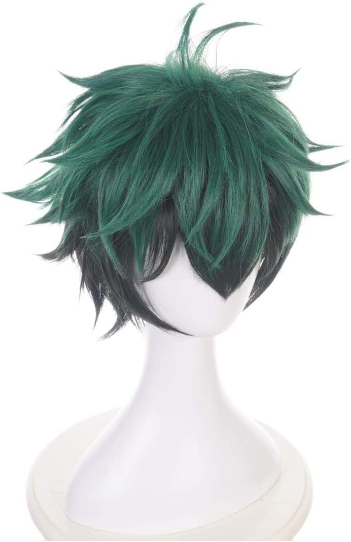 Anime Cosplay Wig for My Hero Academia Izuku Midoriya Cosplay Deku Wig ...