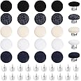 Amazon.com: BENECREAT 20-Piece 5-Color 14.5mm/0.6 Inch Baseball Cap ...