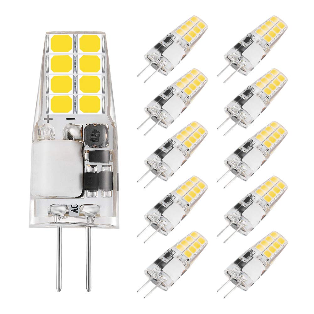 G4 LED Light Bulb,AHEVO G4 Mini Capsule Bulbs,3W,Replacement of 20W-30W ...
