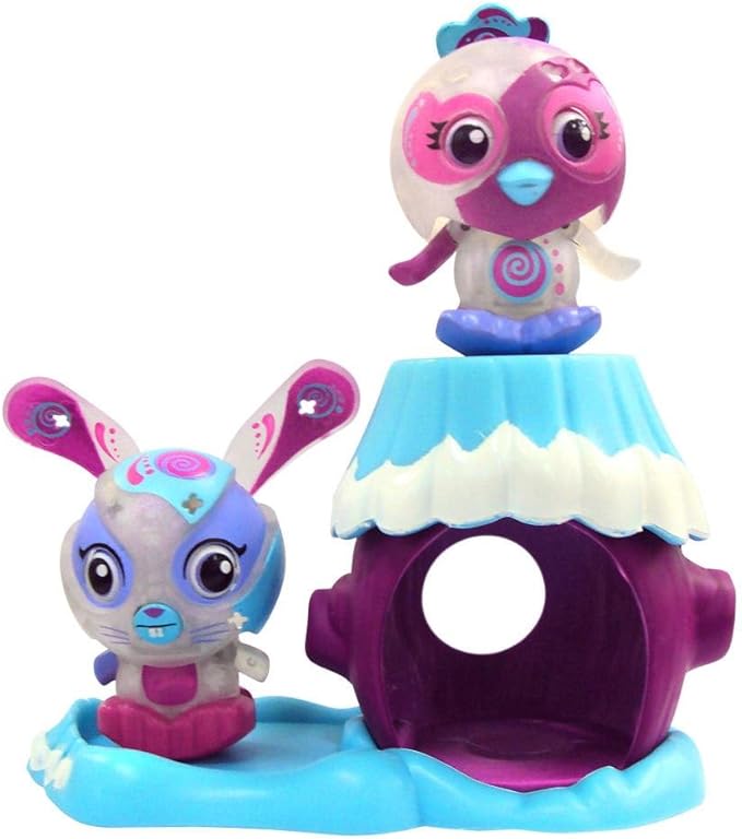 Amazon.com: Zoobles: Twobles Bunny Bird--Pawdree #320 & Bernita #327 ...