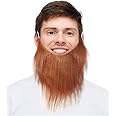 Fake Red Leprechaun Beard Costume Irish Ginger Beard Irish Beard Amish ...