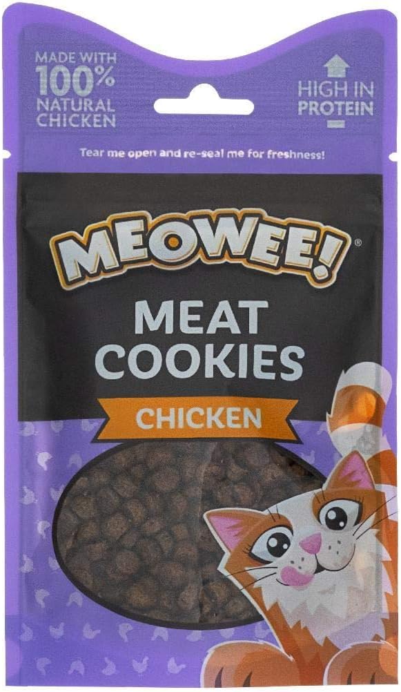 Meowee! – Meat Cookies Chicken – Cat Treats – Packed With Natural ...