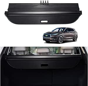 Amazon.com: Powerty Only Fit for Cargo Cover Infiniti QX50 2019 2020 ...