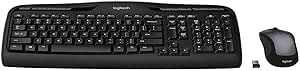 Amazon.com: Logitech MK335 Wireless Keyboard and Mouse Combo - Black ...