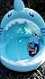 Amazon.com: Flyboo Baby Pool,Shark Splash Toddlers Swimming Pool with ...