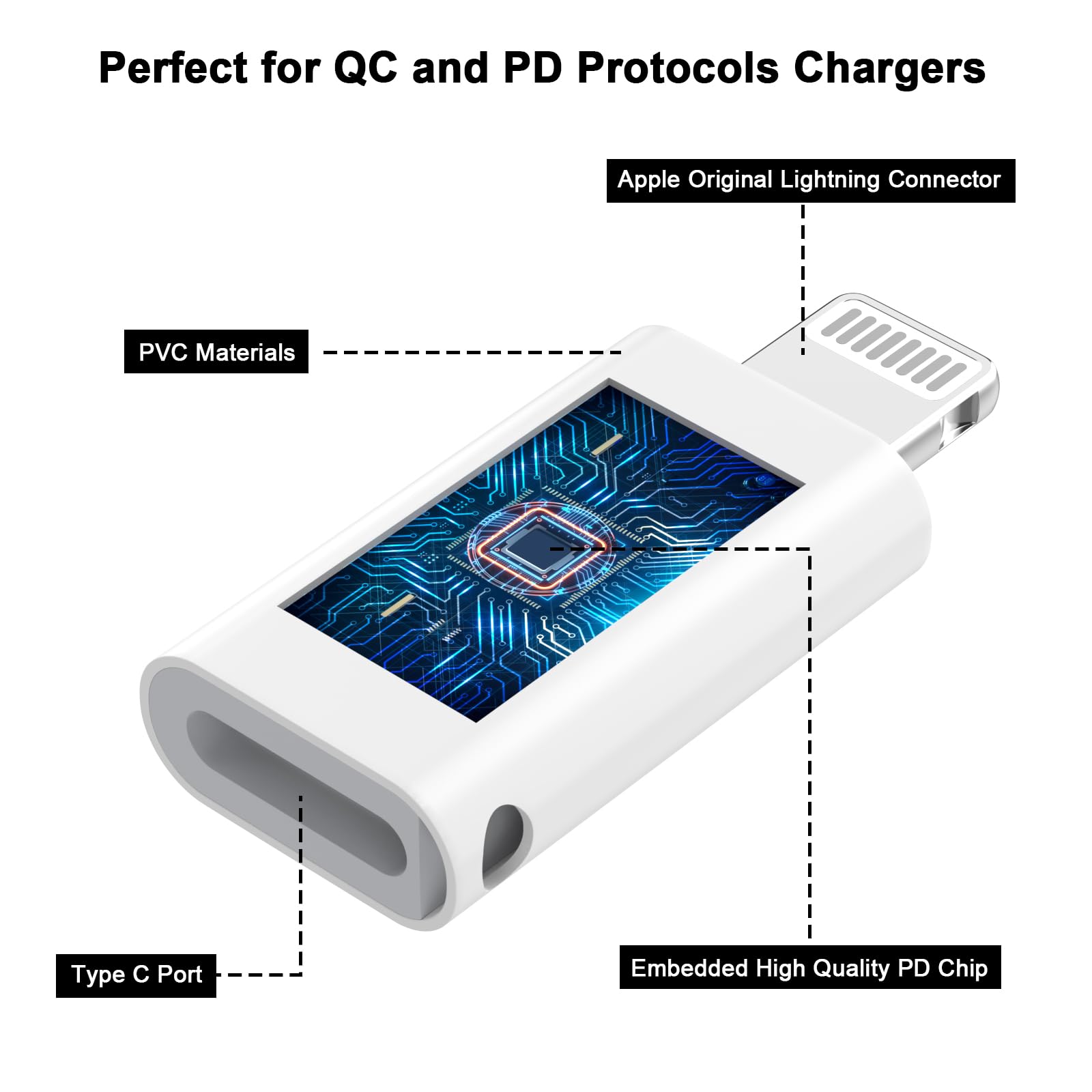 Mua [Apple MFi Certified] iPhone OTG Adapter,Type C Female to Lightning ...