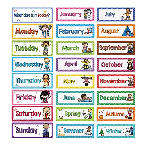 Lachilly 3 Themes Days of The Week/Seasonal/Months of The Year ...