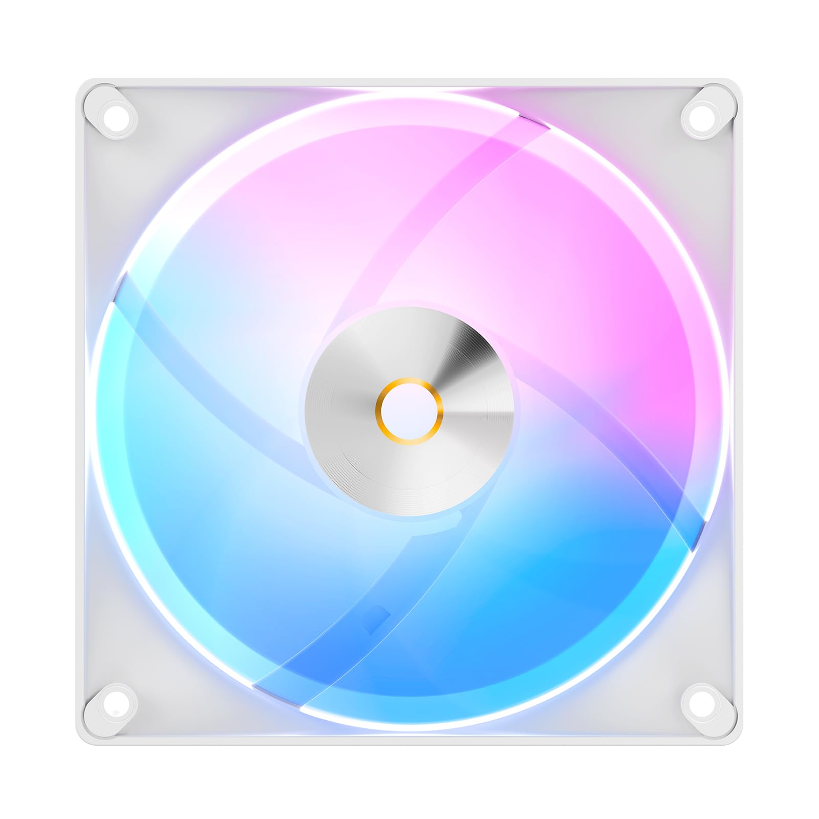 Ocypus Delta F12 ARGB Computer Case Fan,120mm 4-Pin PWM Control PC ...