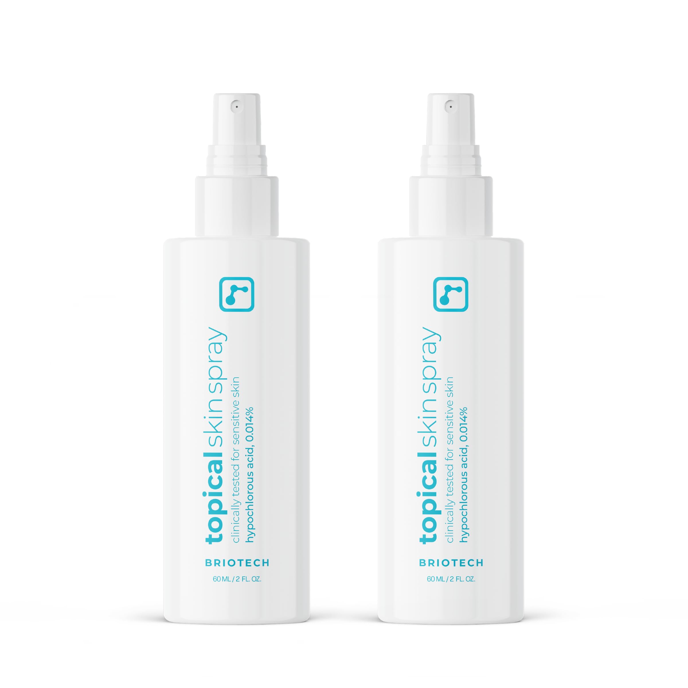 BRIOTECH Topical Skin Spray, Hypochlorous Acid Spray for Sensitive Skin ...