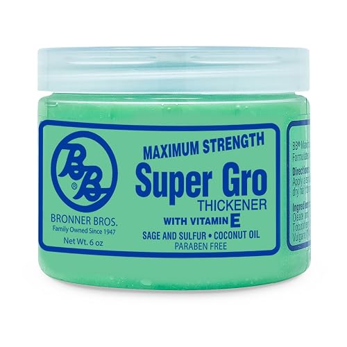 Bronner Brothers Super Gro Maximum Strength, 6 Ounce [Amazon-developed ...