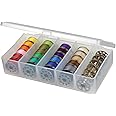 Amazon.com: ArtBin 8156AB Large Bobbin Box, Sewing Bobbin Organizer, [1 ...