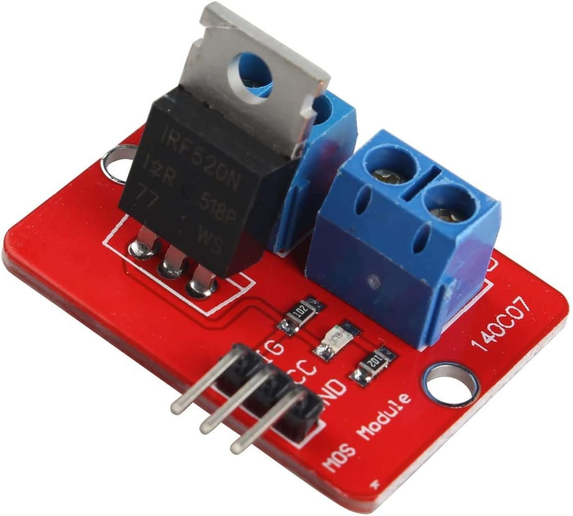 HALJIA 5PCS IRF520 MOS FET MOSFET Driver Module – BigaMart