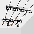 Amazon.com: Fishing Rod Ceiling/Wall Storage Rack, Pole Holder for ...