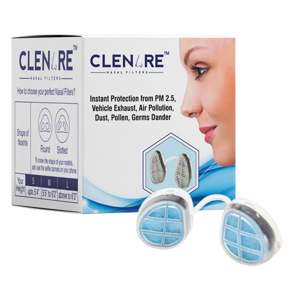 Mua Clenare Invisible Nasal Filter Body (Small + Medium + Large + X ...