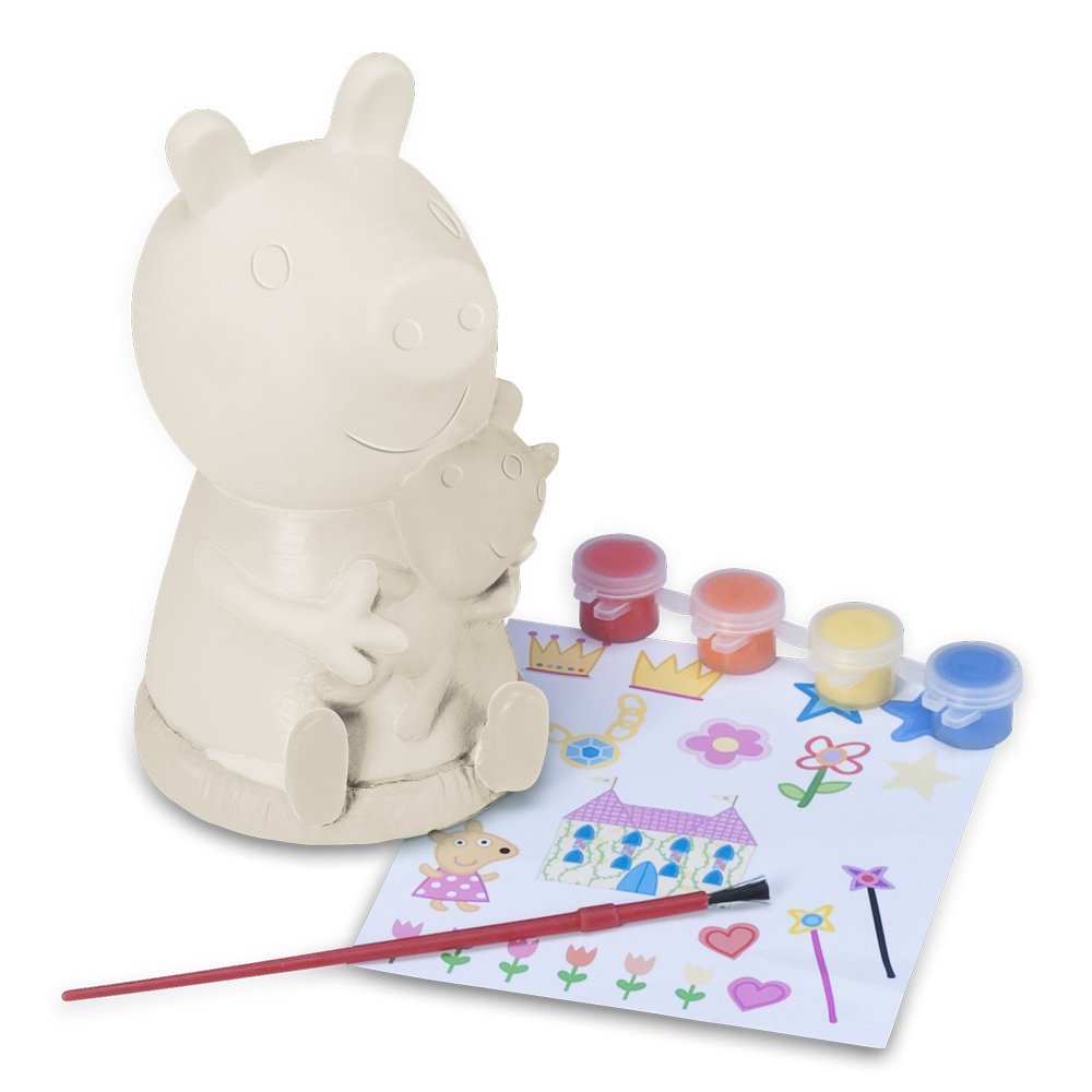 Peppa Pig Paint Your Own Peppa Money Box (Muti-Colour): Amazon.co.uk ...