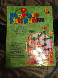 Amazon.com: Mega Fun Marble Run 75 Piece Set plus 60 Marbles (Total 135 ...