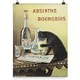Amazon.com: Vintage Poster - Absinthe Bourgeois 1800 - Enhanced Matte ...