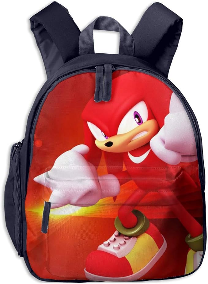 JKSA Lightweight Kid Backpack, Knuckles The Echidna Student School Bags ...